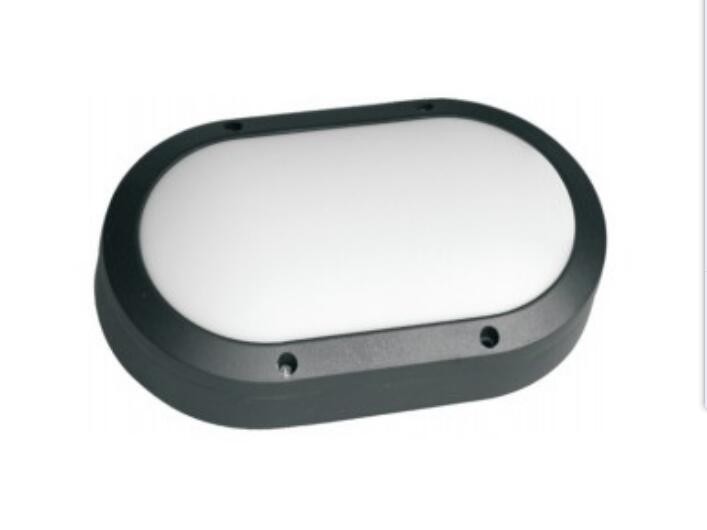 Wall Mounted 220mm IP65 IK10 10W LED Bulkhead Light With Aluminium Housing